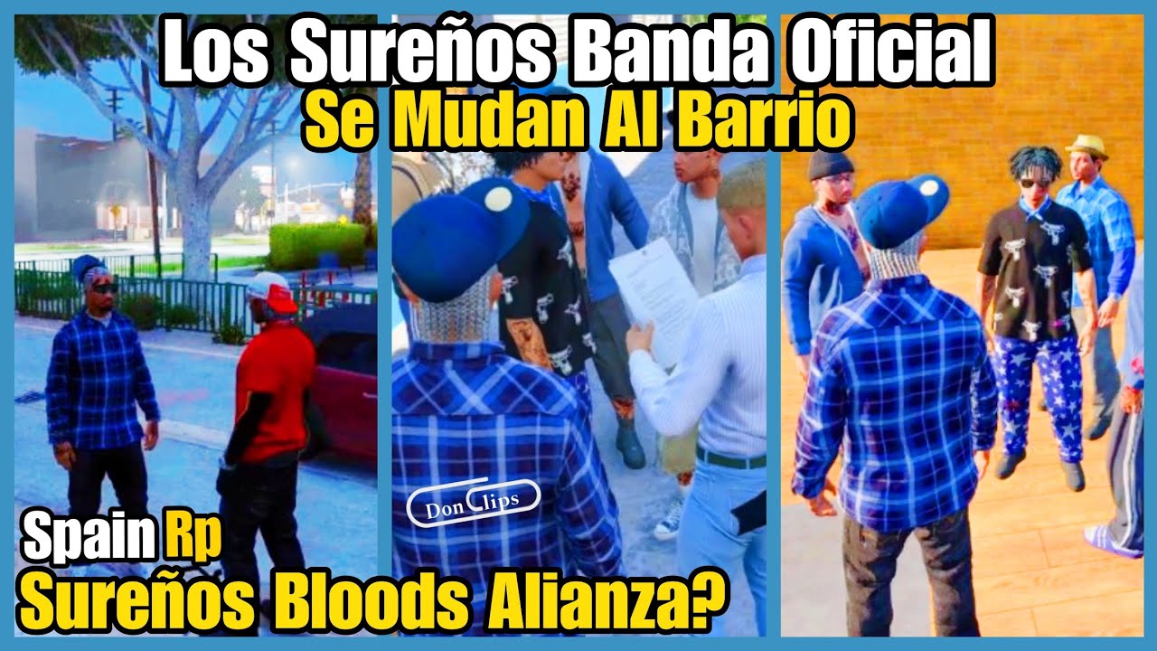 LOS SUREÑOS BANDA OFICIAL, SE MUDAN al NUEVO BARRIO, SUREÑOS BLOODS ...