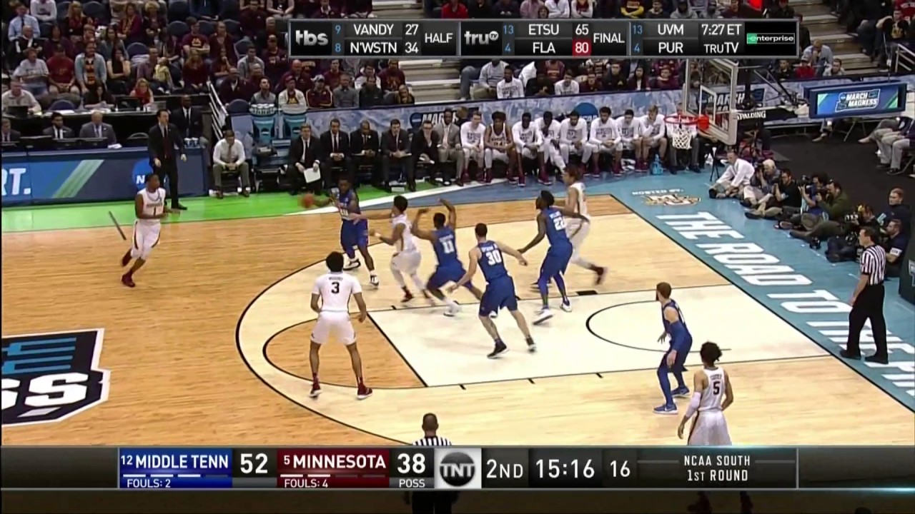 Middle Tennessee - 131 Defense to Man - YouTube