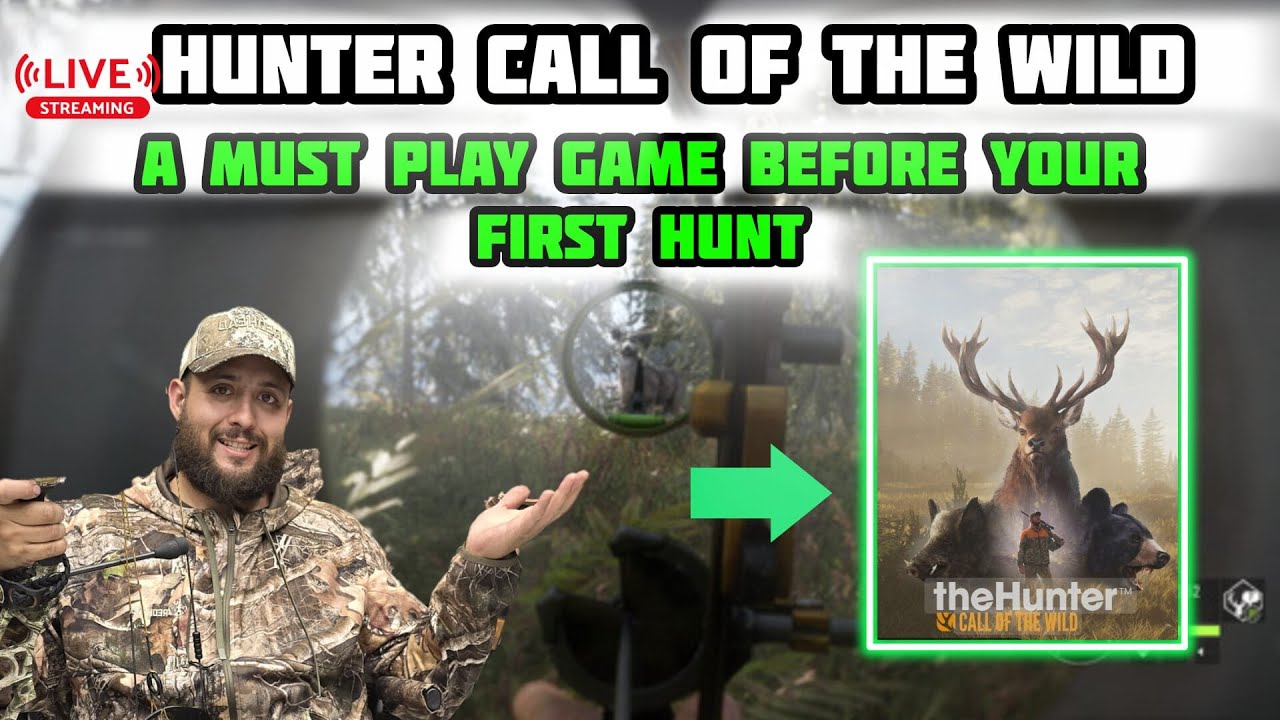 Playing the best hunter simulation game: The Hunter Call of the wild ...
