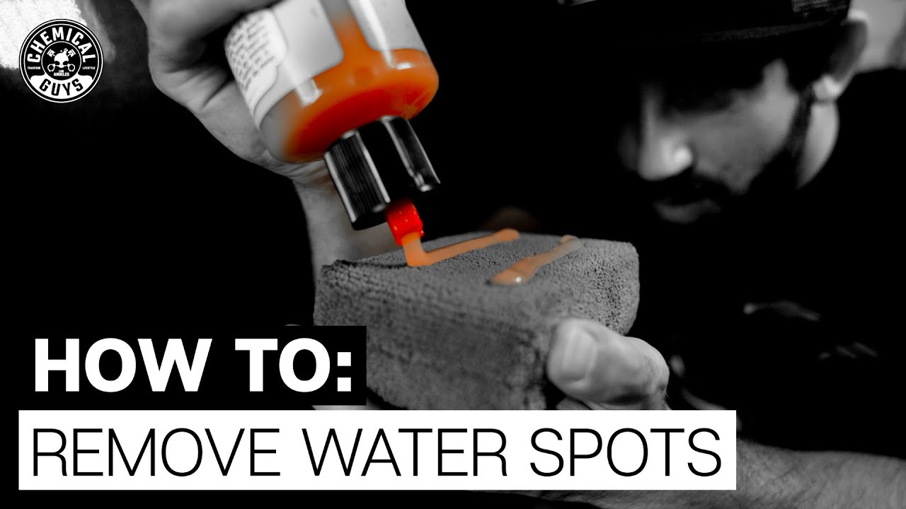 How To Remove Heavy Water Spots! - Newbie Vlog - Chemical Guys - YouTube