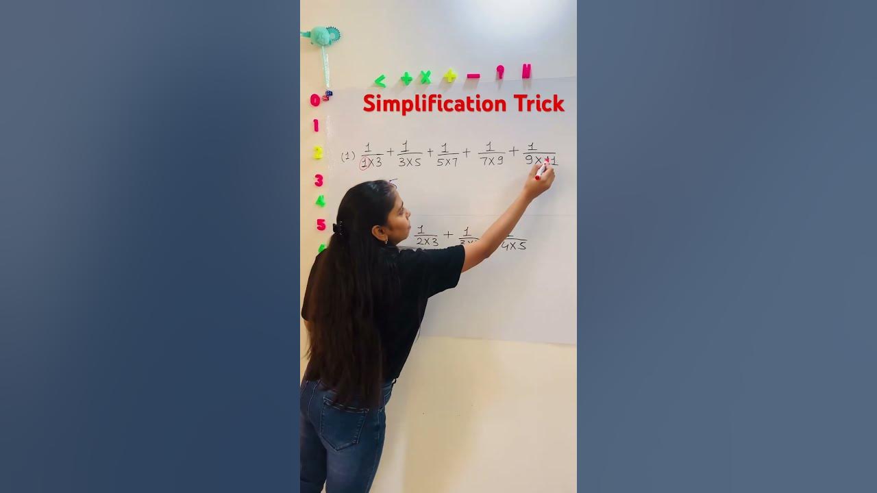 Simplification Tricks | Maths tricks | SSC, RAILWAY, UPSI # shorts - YouTube