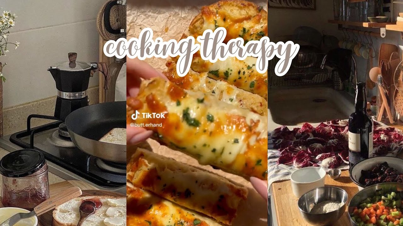 Relaxing cooking therapy // cozy fall vibes (tiktok compilation ...