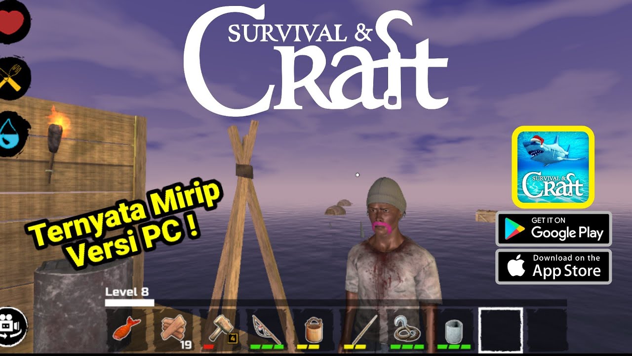 Raft Android Gameplay | Survival & Craft [Android/IOS] - YouTube