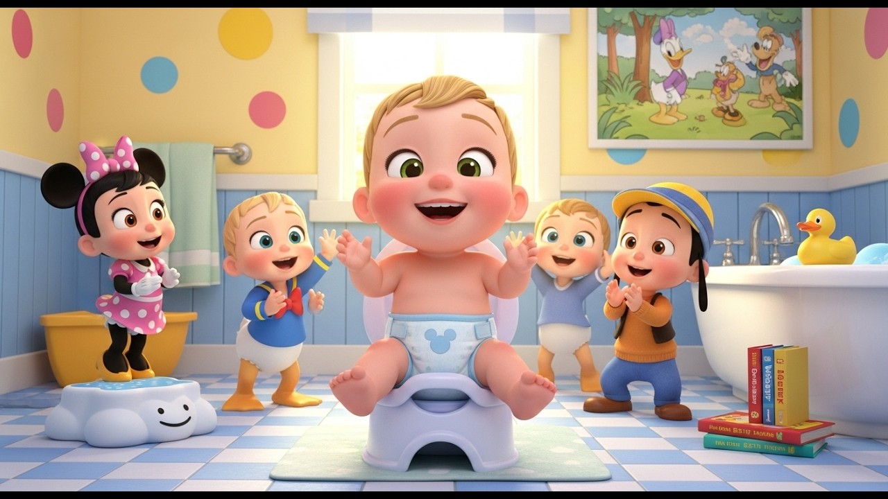 Potty Time Fun Day US 🚽🎉 | Potty Training Song for Kids | Fun Toddler ...