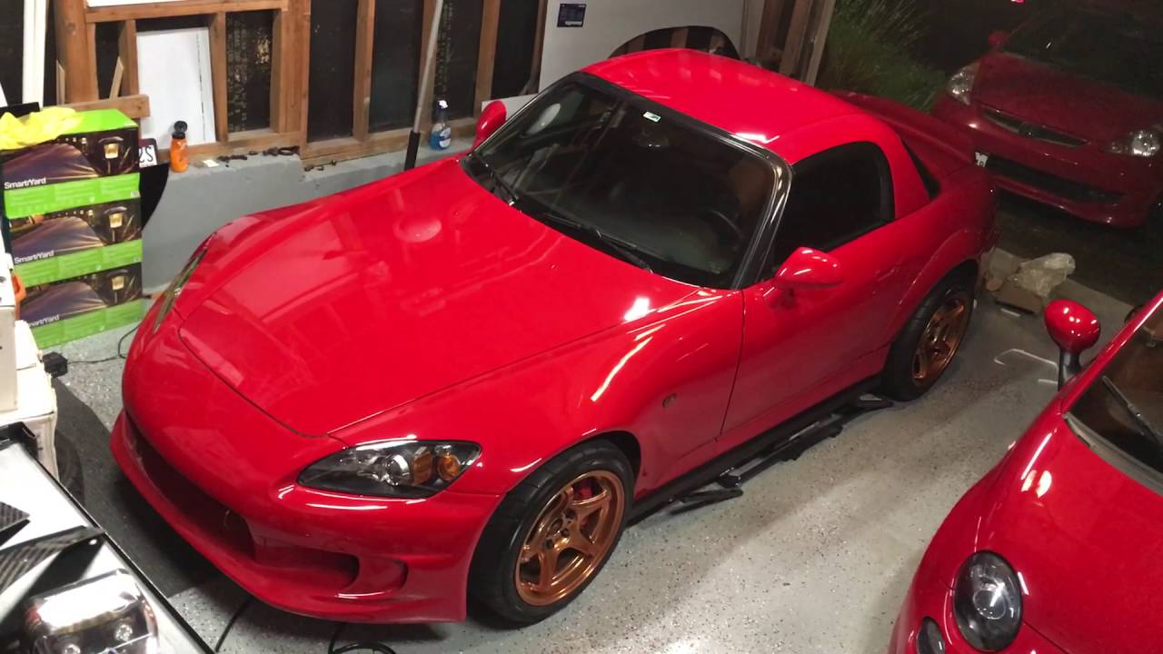 S2000 on Quick jack - YouTube