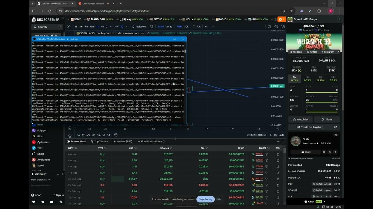 Solana Volume Bot Pump.fun And Raydium - YouTube