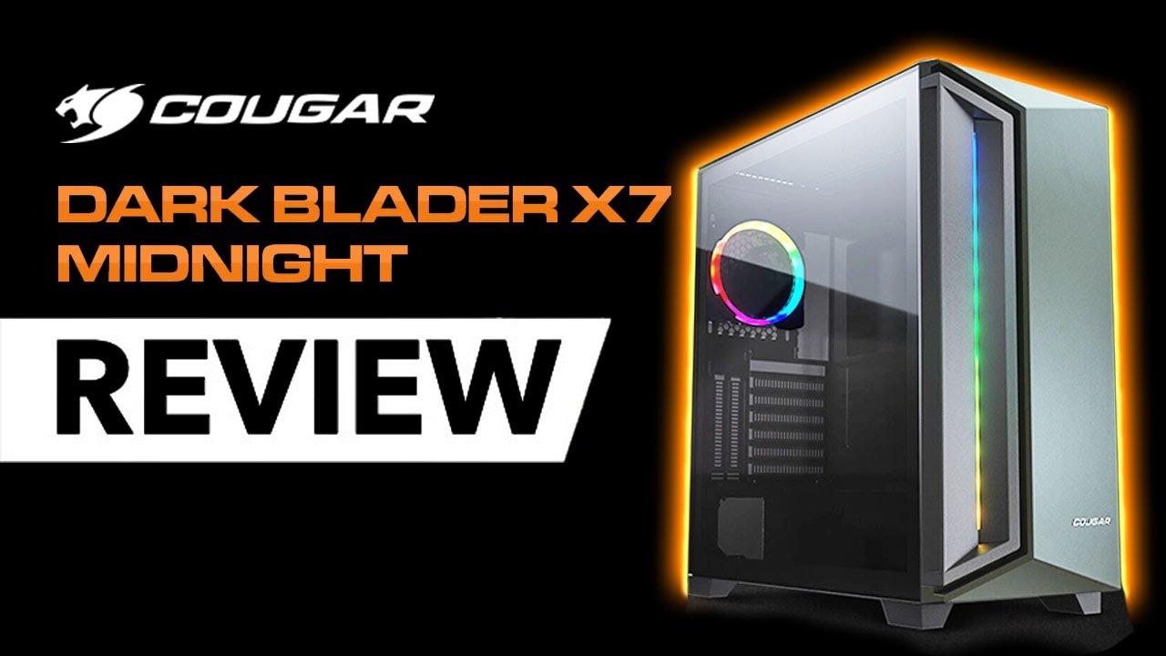 CAJA/TORRE COUGAR DARK BLADER X7 - YouTube
