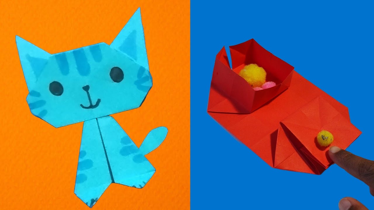 4 best paper craft ideas l paper crafts l paper crafts easy l paper ...