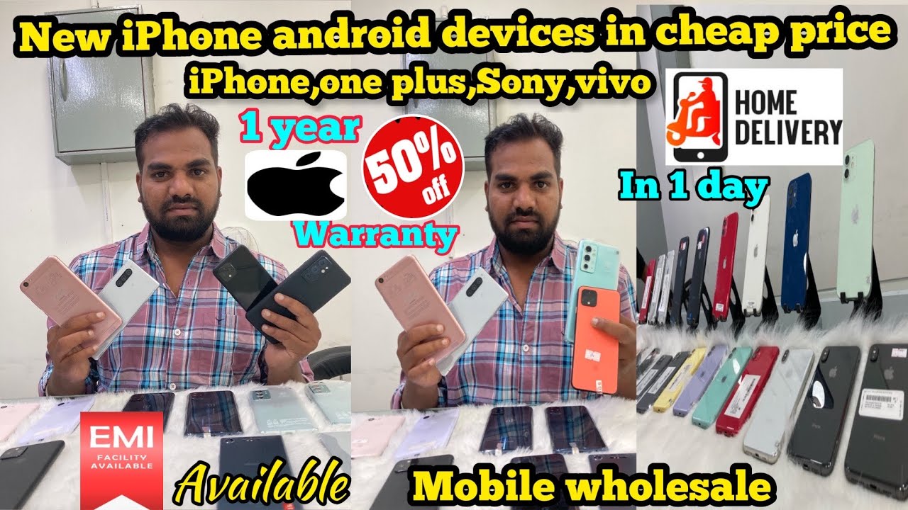 Cheapest iPhone and android market in Hyderabad/brand new iPhone 50% ...
