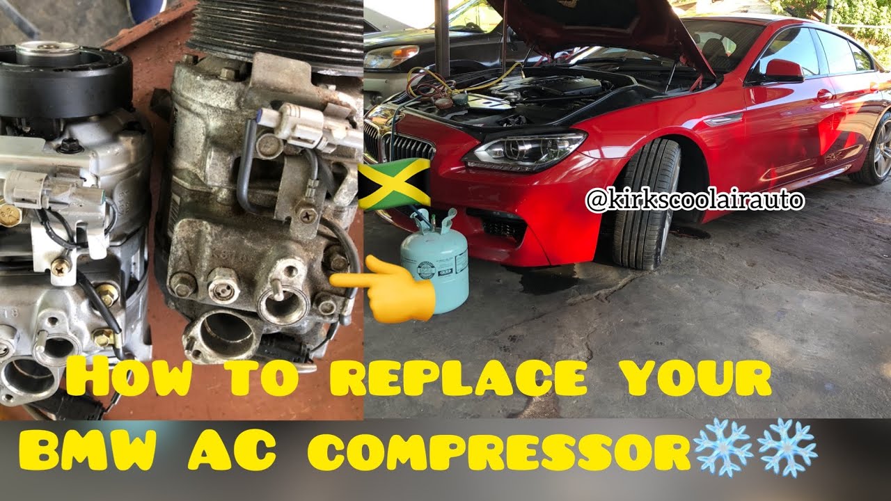 2013-2015 BMW 640i A/C Compressor Replacement (6 series) #bmw # ...