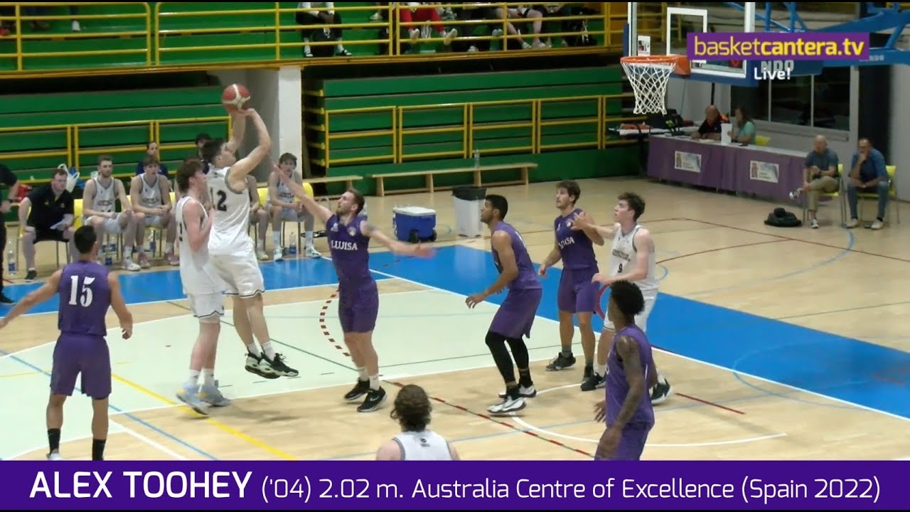ALEX TOOHEY ('04) 2.02 m. Australia Centre of Excellence (Spain 2022) # ...