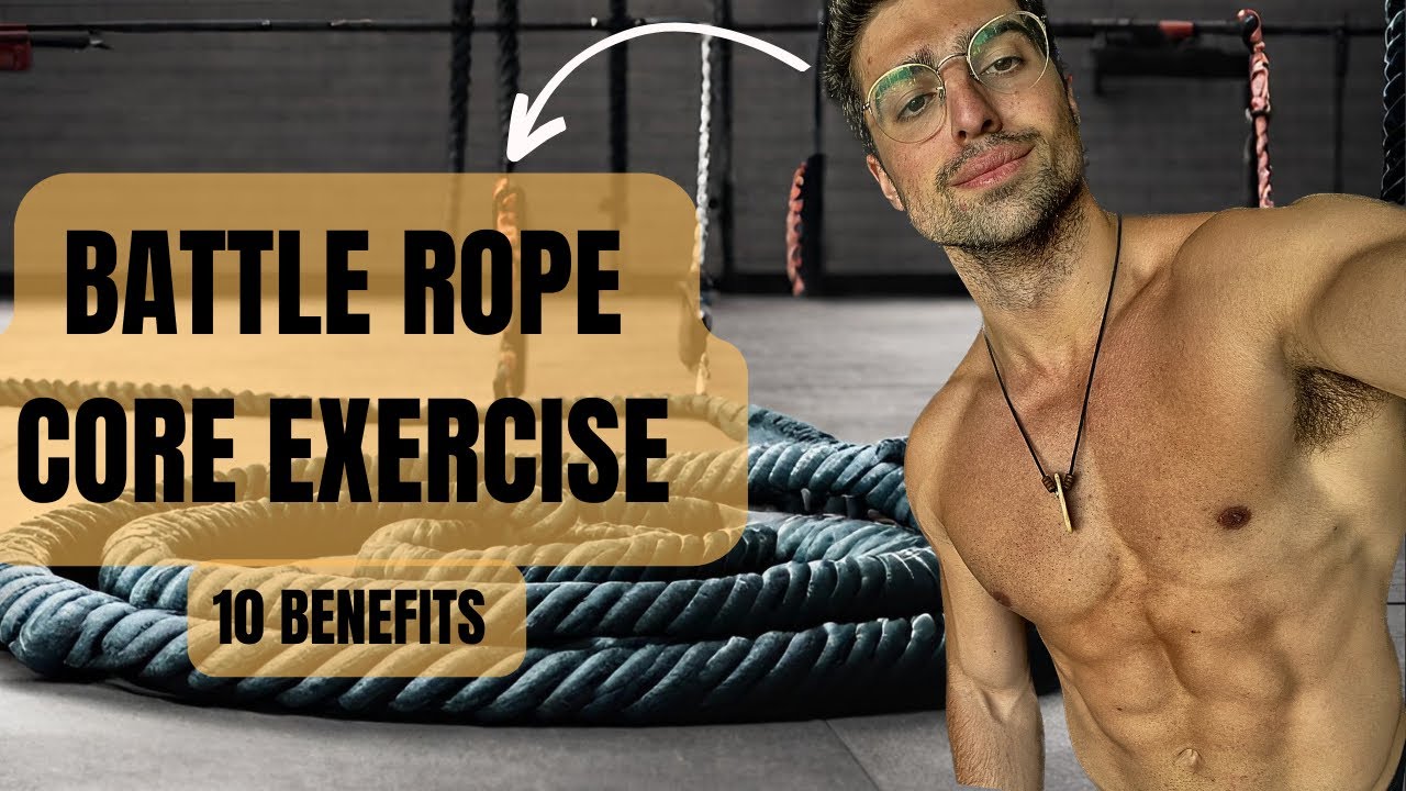 AB EXERCISE | BATTLE ROPES CORE WORKOUT 10 BENEFITS #workout #abs # ...