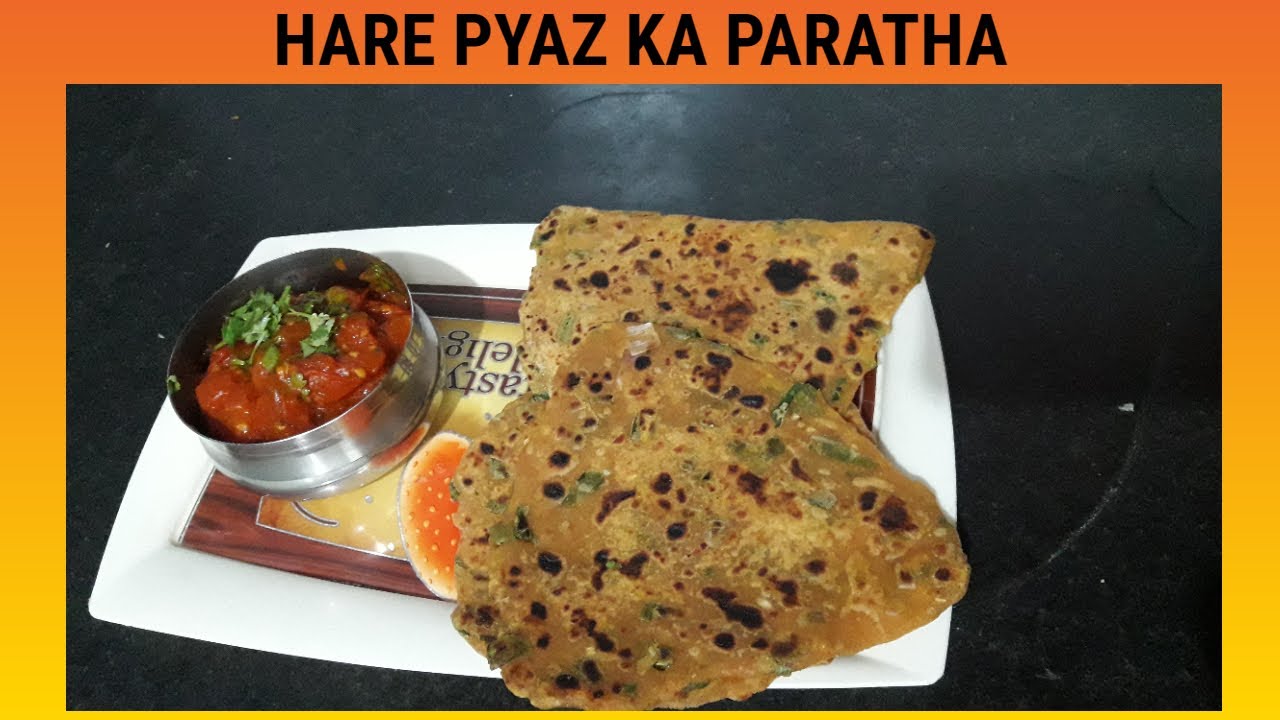 @TASTY HARE PYAZ KA PARATHA - YouTube