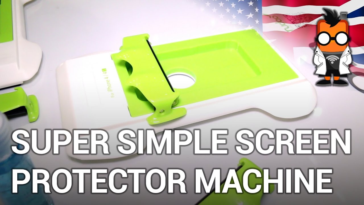 Rudaor Super Simple Screen Protector Application Machine at Computex ...