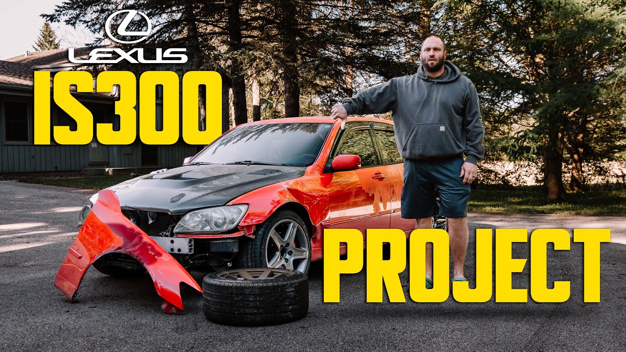 I crashed my project car! Lexus IS300 - YouTube