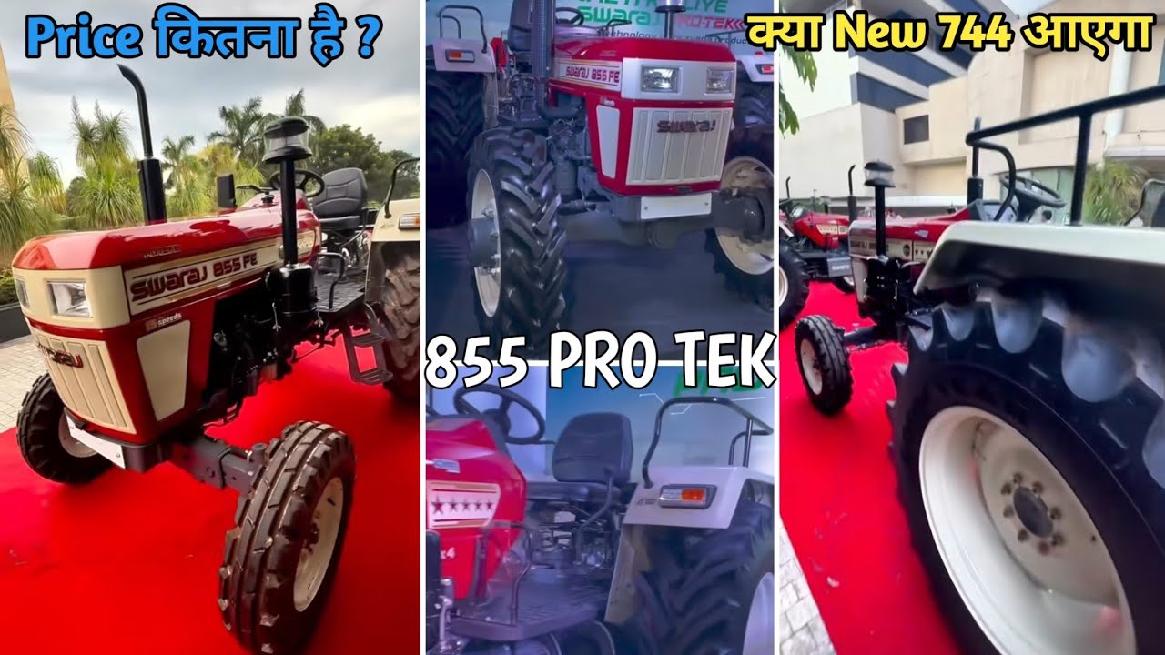 All New Swaraj 855 Fe Pro Tek 🚀 On Road Price With Full Review ️ - YouTube