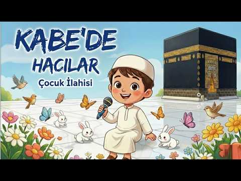 Kâbe'de Hacılar Hû Der Allah 🕋 | Çocuk İlahileri | Dini Çocuk Şarkısı | yeni |Ömercik
