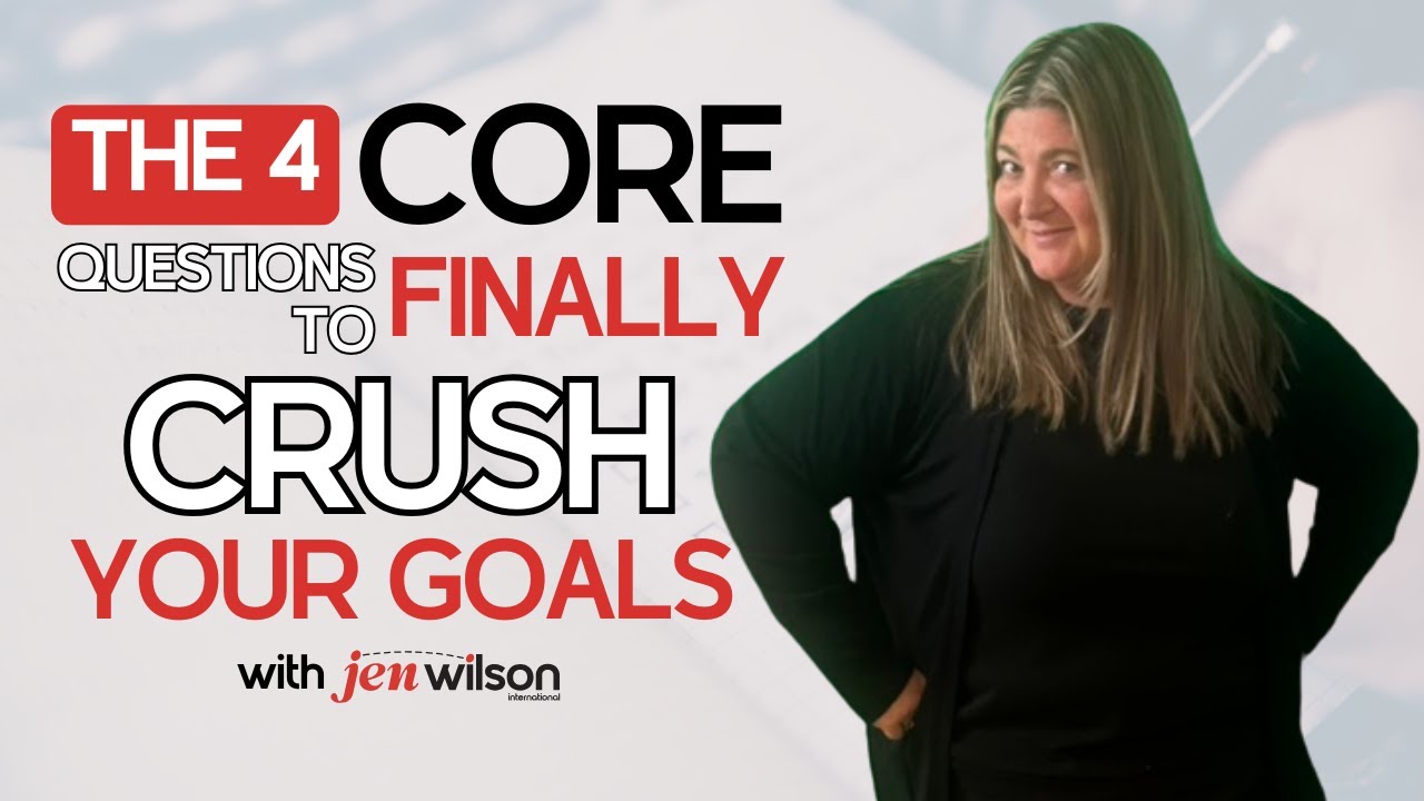 The 4 CORE Questions to Finally Crush Your Goals - YouTube