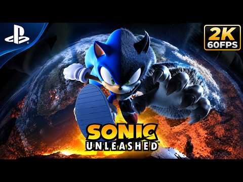 Sonic Unleashed (PS3) Full Walkthrough + DLC | 1440p⁶⁰ᶠᵖˢ