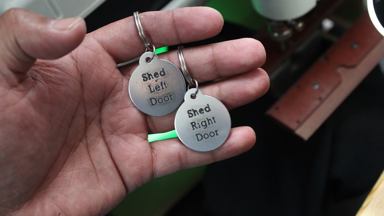 Custom Engraving House Front Back Door Shed Garage Gate Custom Engraved ...