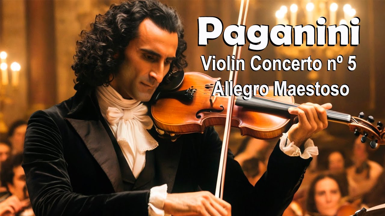 Paganini - Violin Concerto No 5 In A Minor - Allegro maestoso - YouTube
