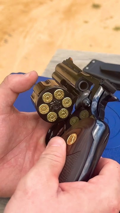 Blued Colt Python .357 Magnum #python - YouTube