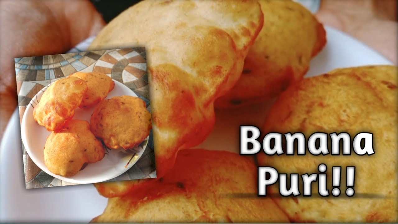 ಮಂಗಳೂರು ಬನ್ಸ್ || Banana Puri || Simple and easy || Manu Kitchen - YouTube