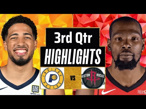 Houston Rockets vs Indiana Pacers Full Game Highlights 3rd Qtr | Dec 29 | 2025 NBA Highlights