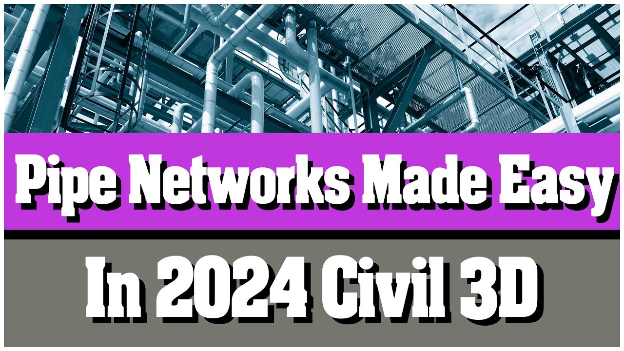 Easy Way to Create A Pipe Network and Profile View. - YouTube