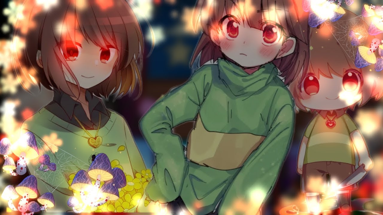 🔪Реакция|| Идеальный Мир, Игра Бога || на Undertale Chara || 1/2часть🍫 ...