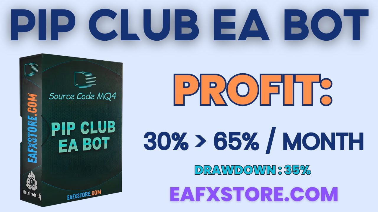 PIP CLUB EA BOT MT4 Reviews | FX STORE EA - YouTube