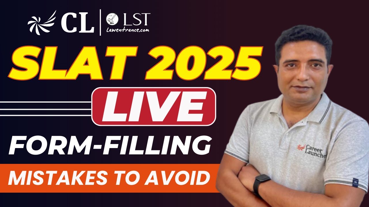 How to fill SLAT 2025 Application Form | Step-by-step process ...