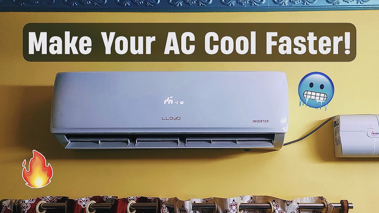 Make Your AC Cool Faster! - YouTube