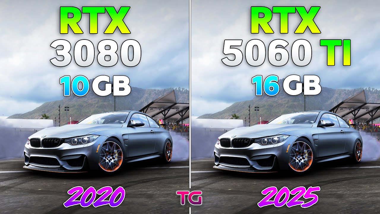 RTX 5060 Ti vs RTX 3080 - Comparison in 10 Games - YouTube