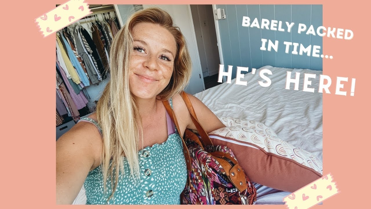 What I Packed In My Hospital Bag | HE'S HERE! | Britnee Kent - YouTube