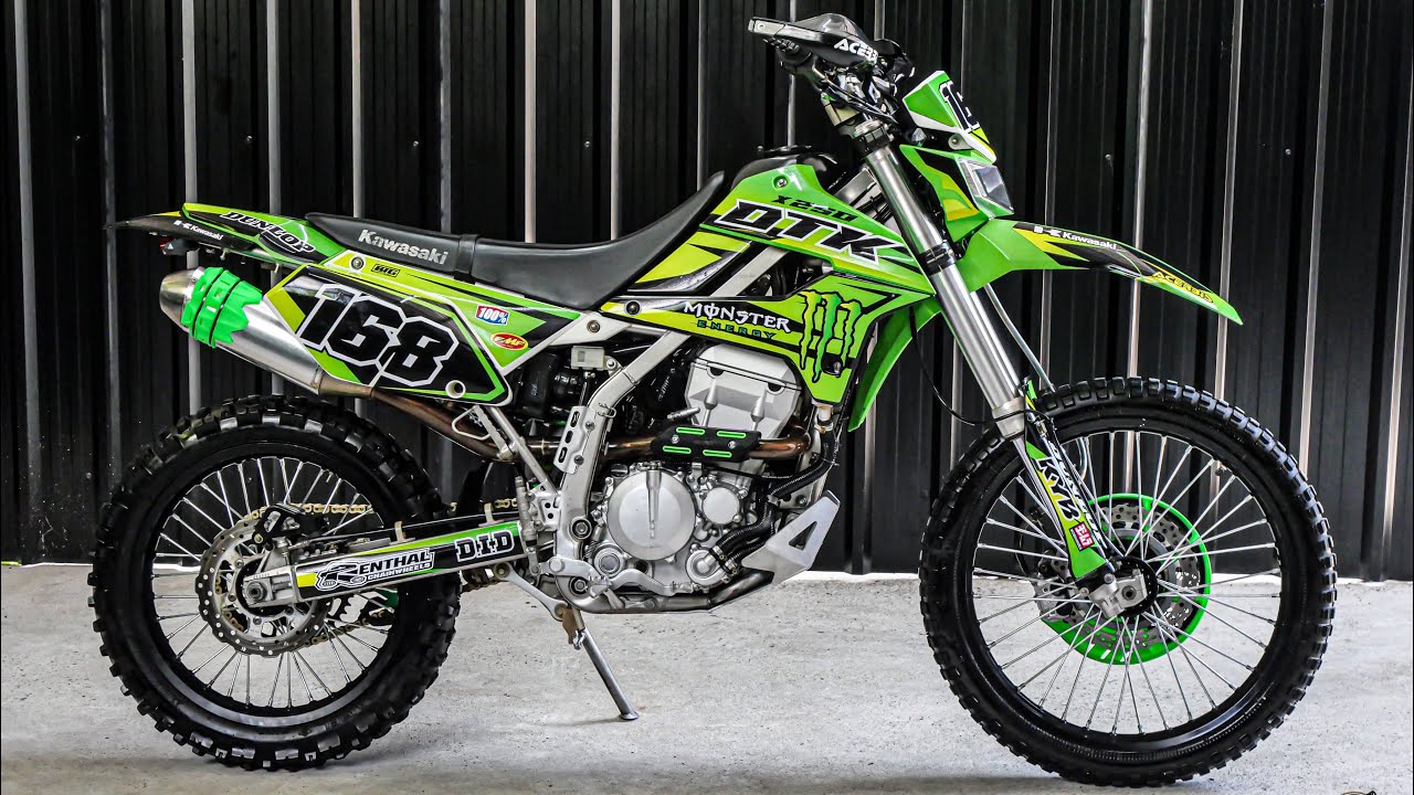 KAWASAKI KLX 250 2018/19 สภาพสวยมาก แต่งหล่อ ( 85,900.- เท่านั้น ) ผ่อน ...