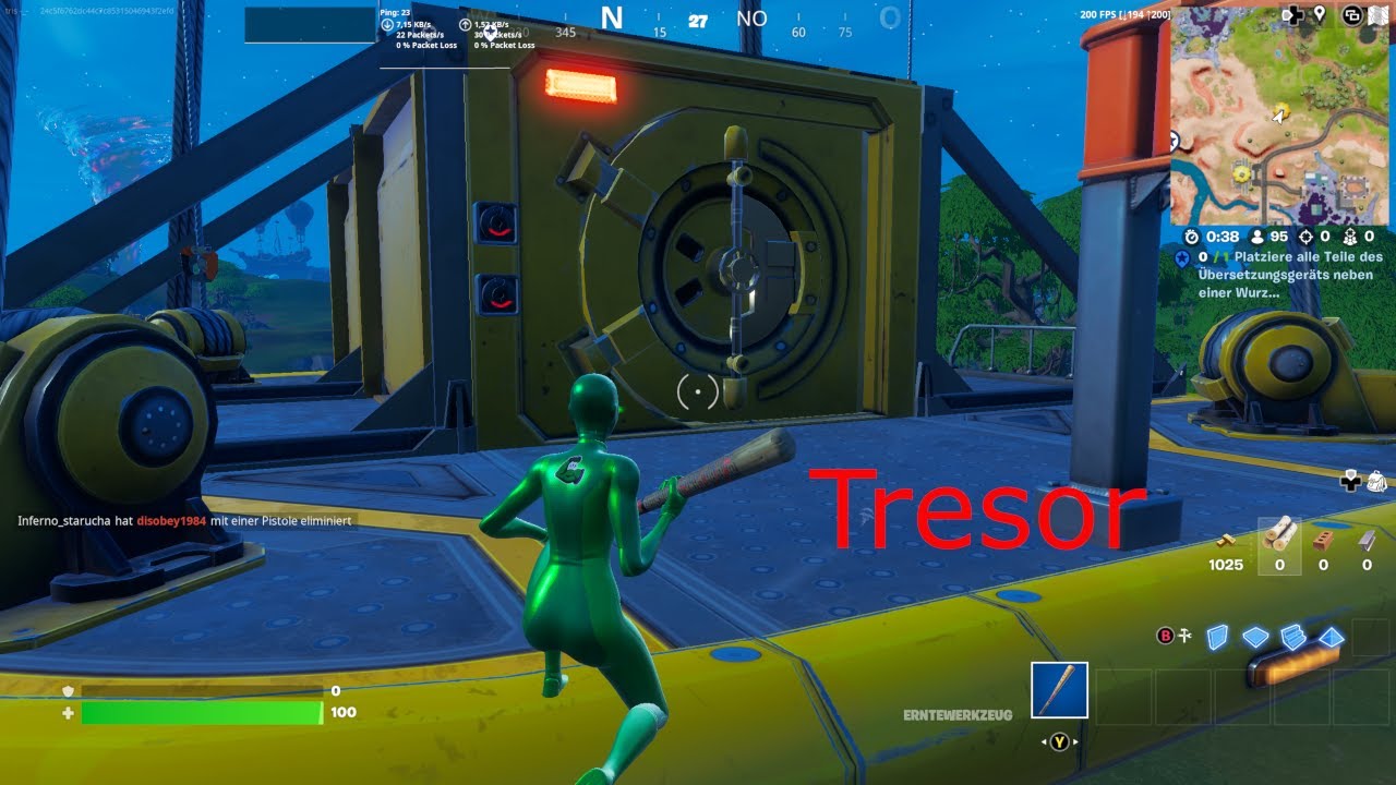 Nur mit TRESOR LOOT *GEWINNEN* in Fornite - YouTube