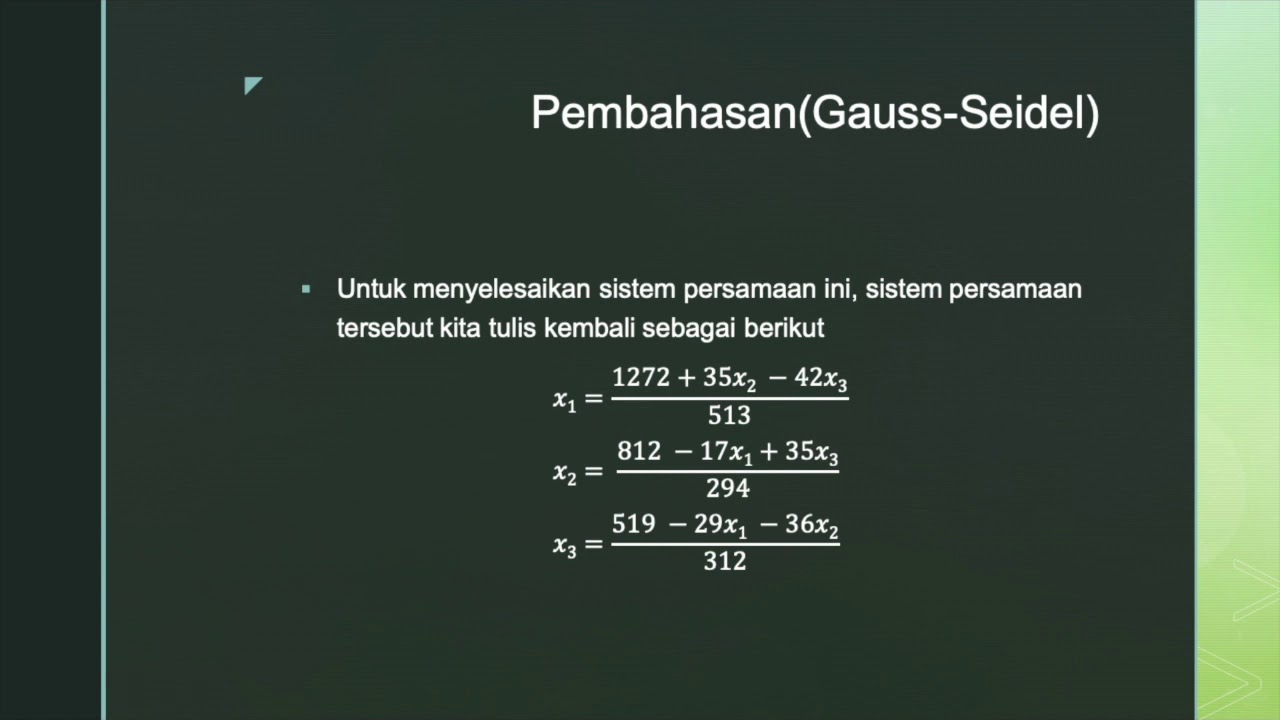 Metode Iteratif - YouTube