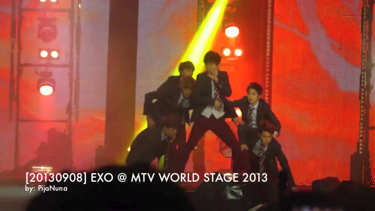 [20130908] EXO @ MTV WORLD STAGE 2013 - WOLF - YouTube