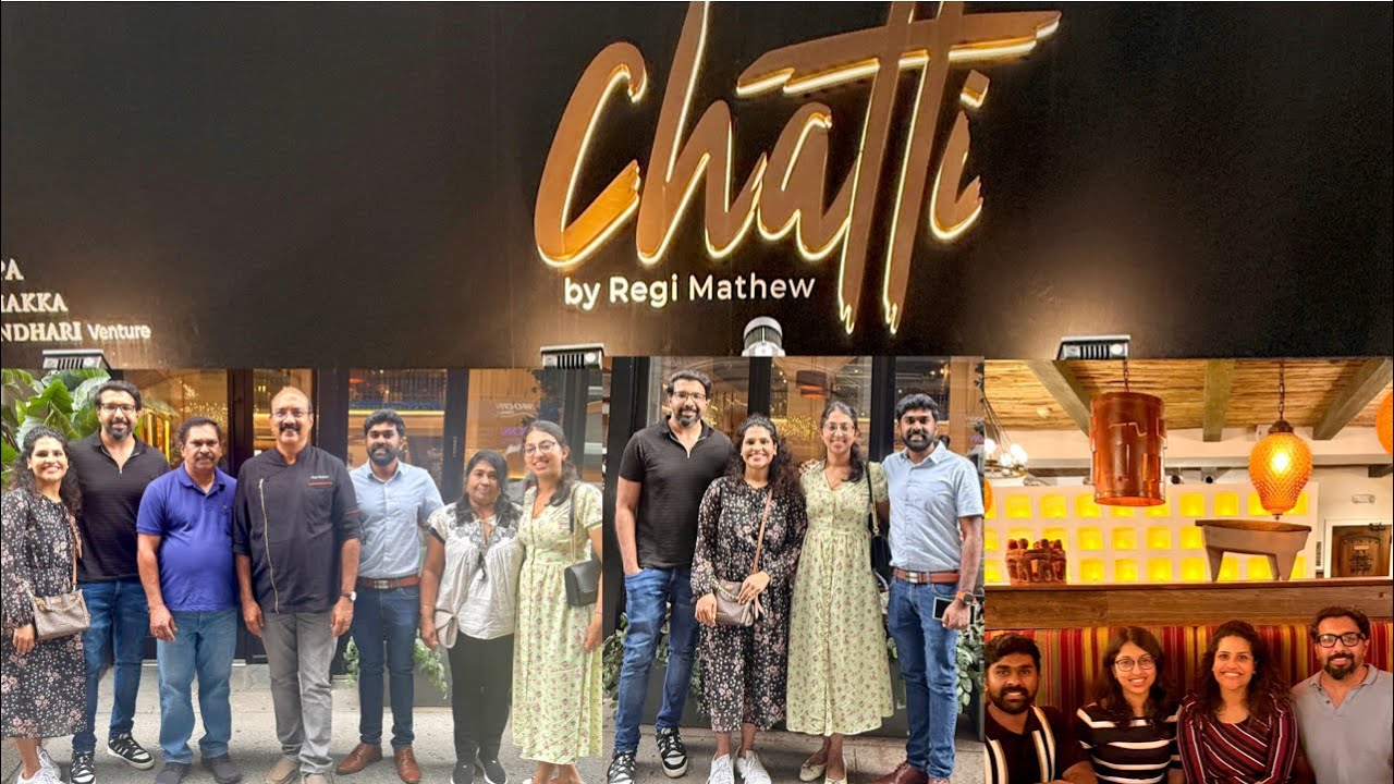 Chatti Restaurant by Chef Regi Mathew ️| Food experience ️| Best Kerala ...