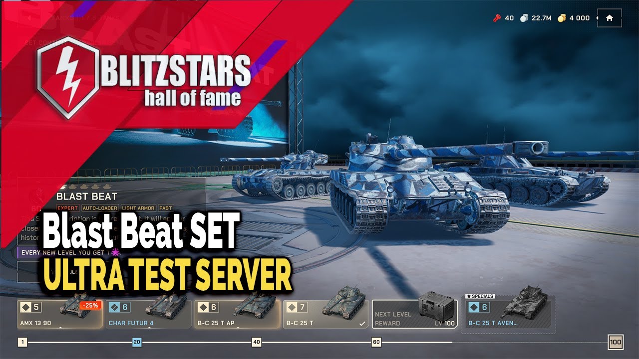 📝 Blast Beat SET 🚀Ultra Test | World of tanks Blitz - YouTube