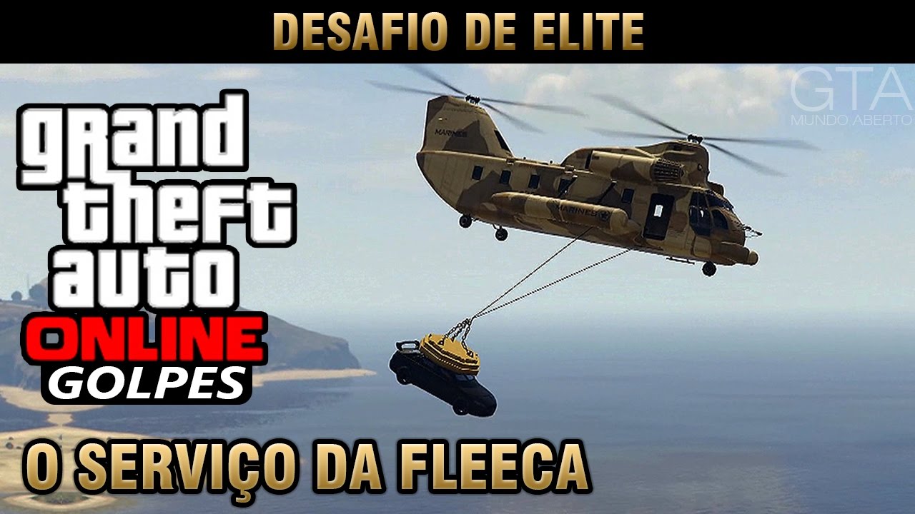 GTA V Online - Desafio de Elite - Golpe 1 | O Serviço da Fleeca (Heists ...