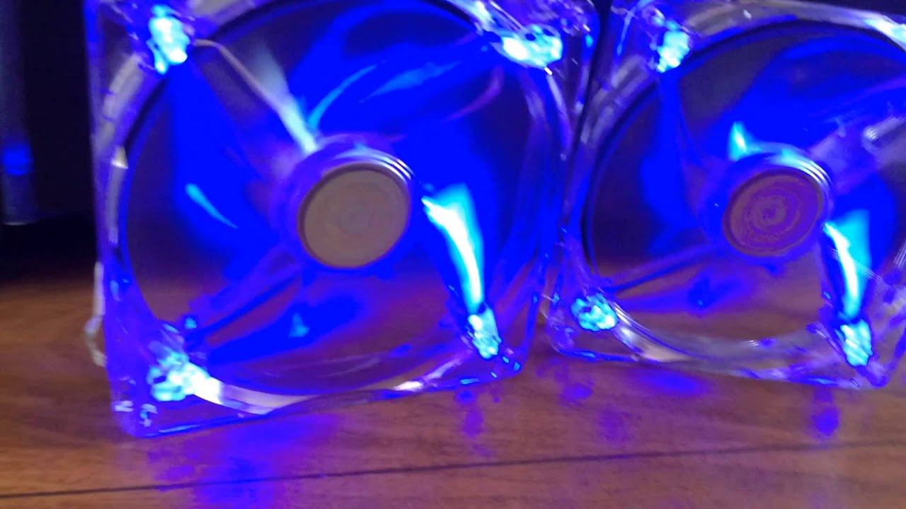 Fan Cooler Master CM Essentials 140mm Led Azul - YouTube
