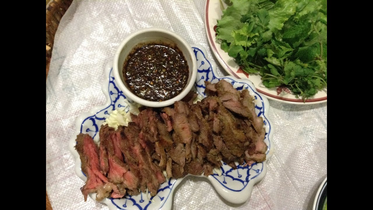 How to make sin num tok (LAO FOOD) Home Made By Kaysone - YouTube