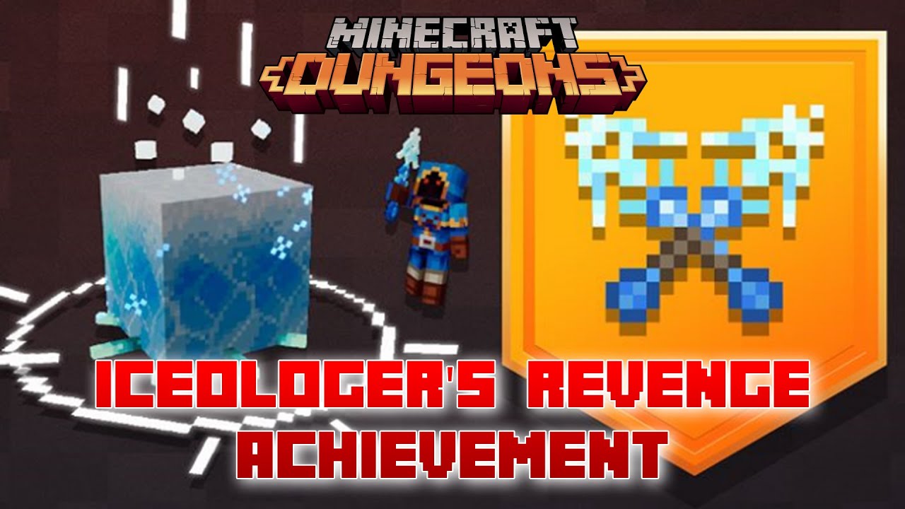 Iceologer's Revenge Achievement, Minecraft Dungeons - YouTube