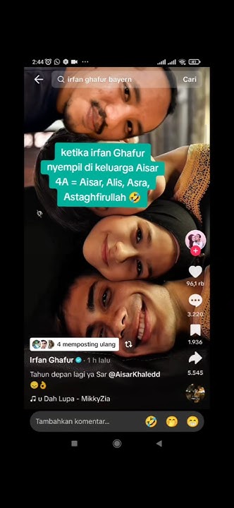Irfan Ghafur Nyempil di Keluarga Aisar Khaledd #aisarkhaled #fuji #fujian #fujiian #fujiiian # ...