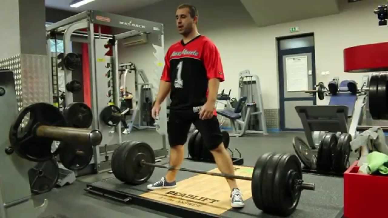 Big Bad Wolf pulls 125kg Sumo Deadlift for 5 reps - YouTube