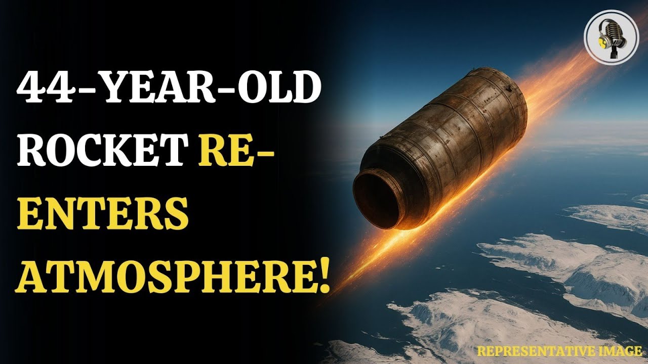 Soviet-Era Rocket Returns to Earth After Decades in Orbit! | WION ...