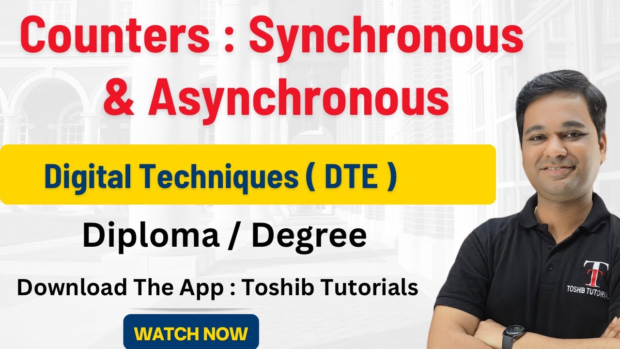 Counters : Synchronous & Asynchronous | Digital Techniques | MSBTE ...