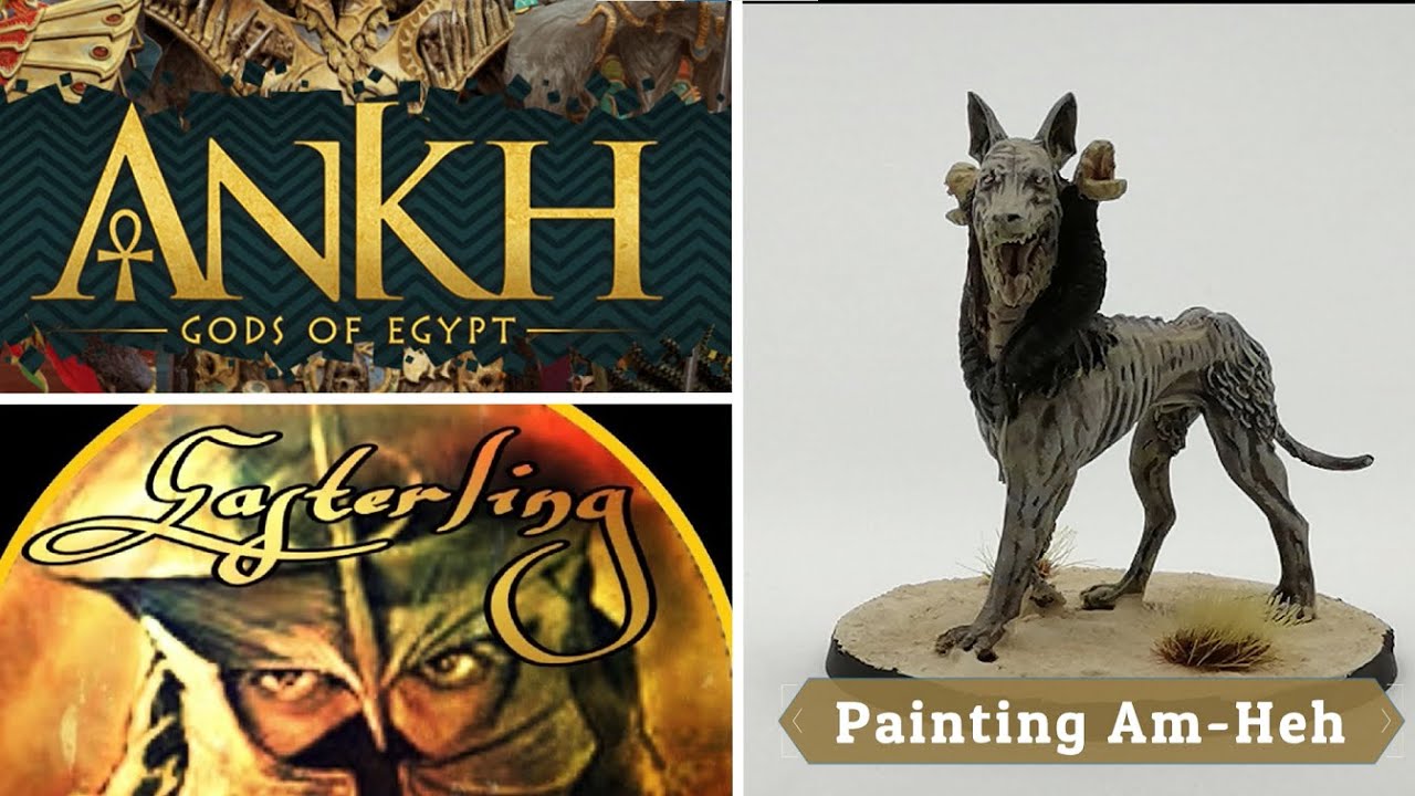 Painting Ankh: Gods of Egypt Ep. 14 - How to Paint Am-Heh - YouTube